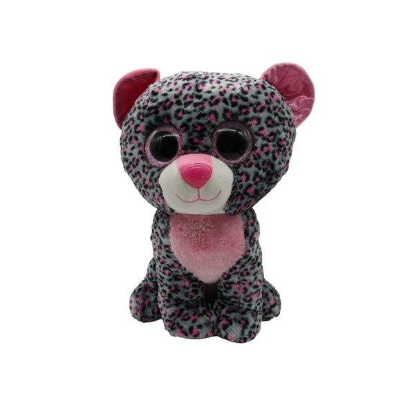 Ty | Toys | Ty Beanie Boos Tasha Large Leopard Plush | Poshmark